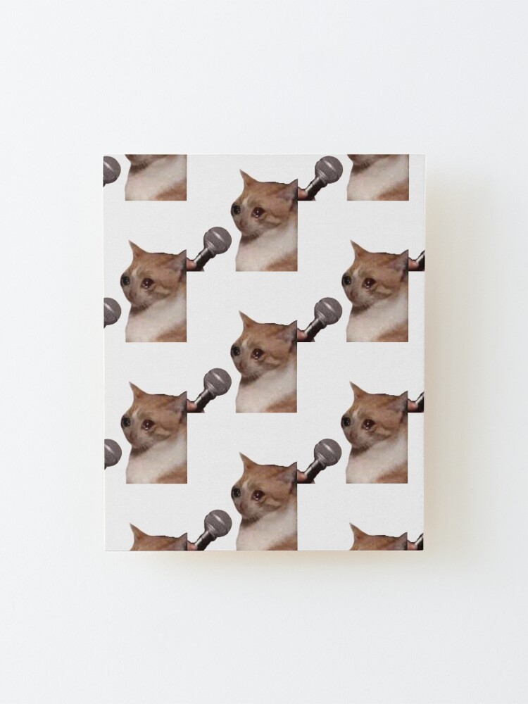 "Crying Cat Microphone Meme - Crying Cat Meme Crying Cat Microphone ...