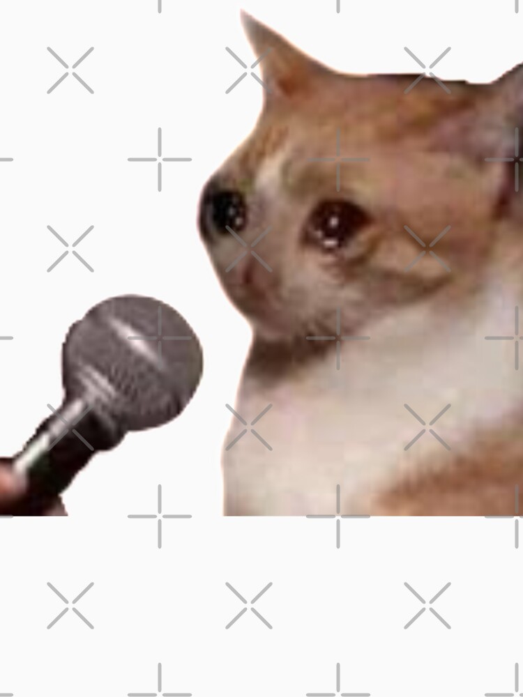 "Crying Cat Microphone Meme - Crying Cat Meme Crying Cat Microphone ...