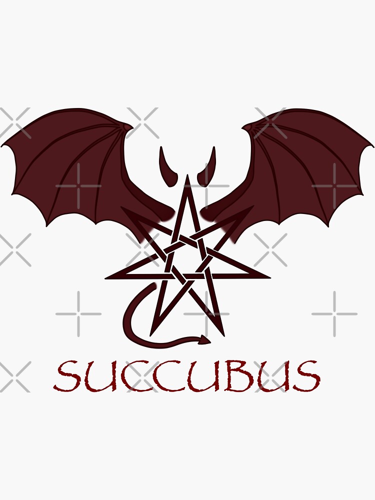 "V.2 “succubus” Otherkin symbol art Design" Sticker for Sale by ...