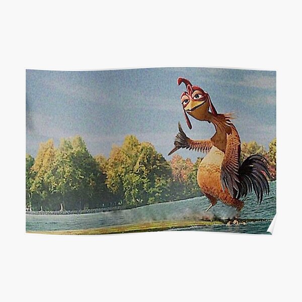 "Chicken Joe" Poster for Sale by Kate Boone | Redbubble