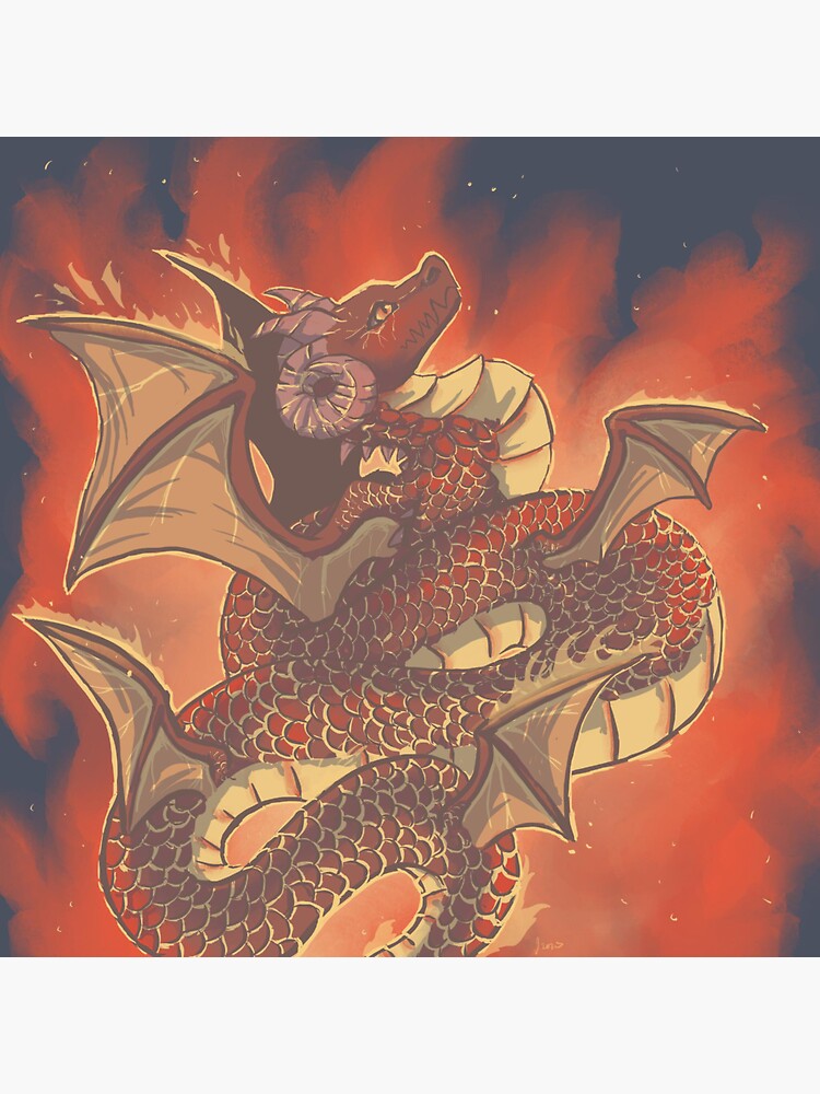 "Fire Elemental" Sticker for Sale by Caeodos | Redbubble