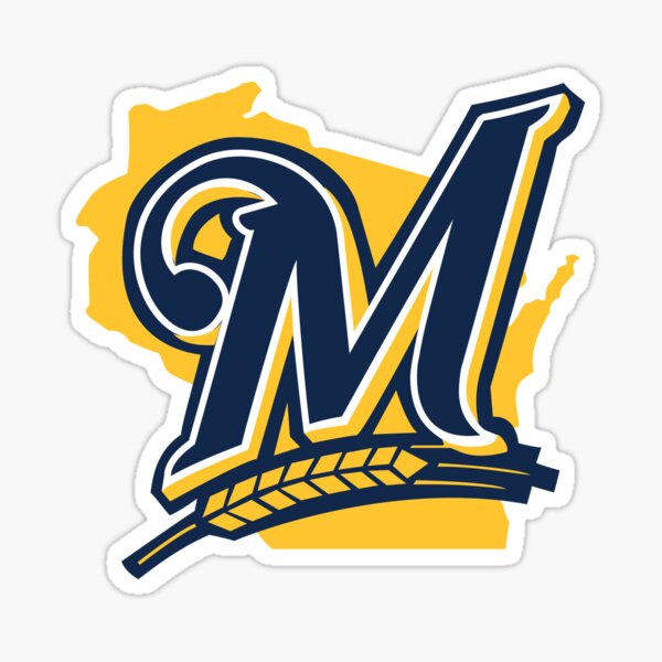 Milwaukee Brewers Stickers | Redbubble