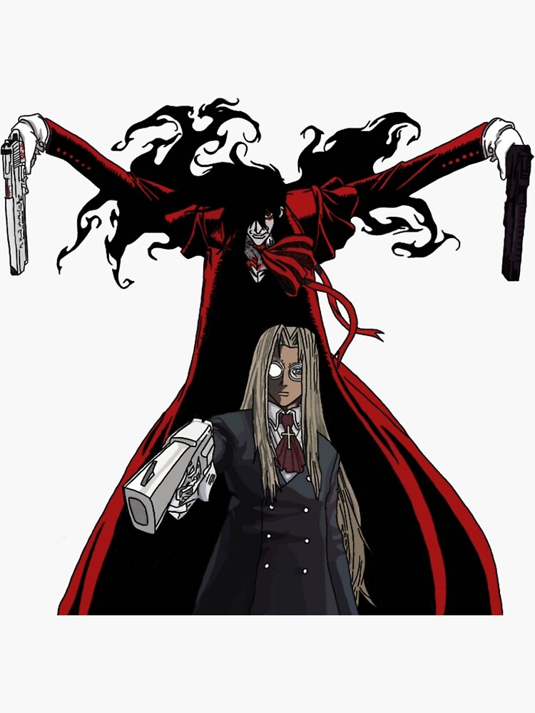 "Hellsing" Sticker for Sale by RodrigoDesigner | Redbubble