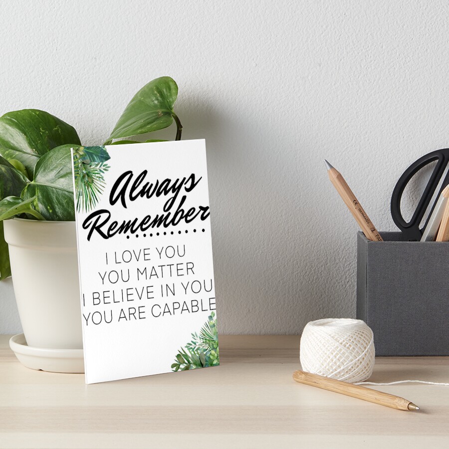 "You matter inclusive classroom" Art Board Print for Sale by ...