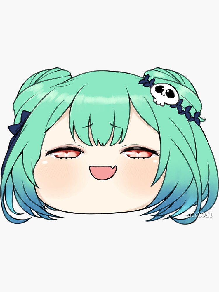 "Uruha Rushia Chibi" Sticker for Sale by ace1021 | Redbubble