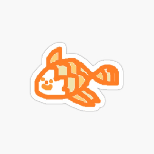 "Mr. Fish" Sticker by bborja08 | Redbubble