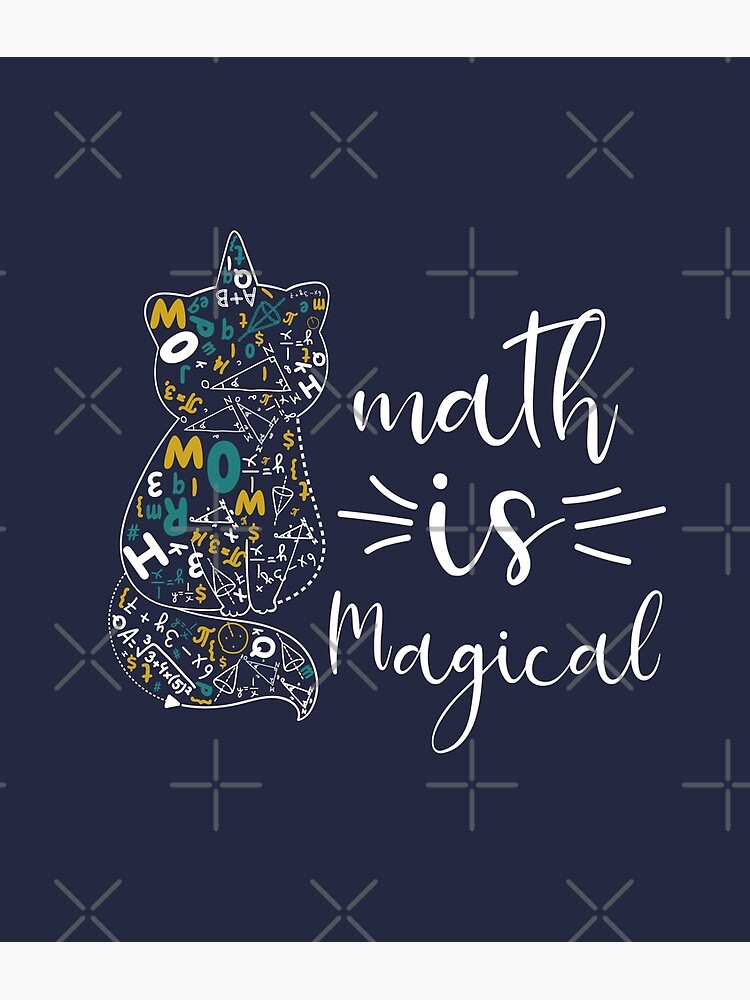 "Maths lovers, Math Teacher simple design" Poster for Sale by Ribsa ...