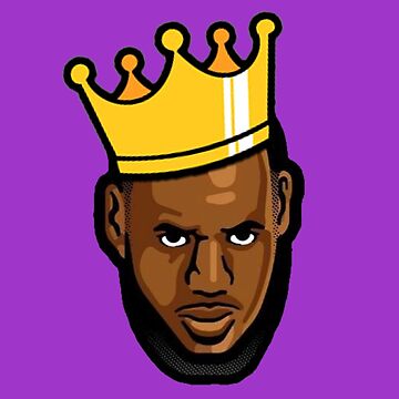"King James" Sticker for Sale by MattWyne | Redbubble