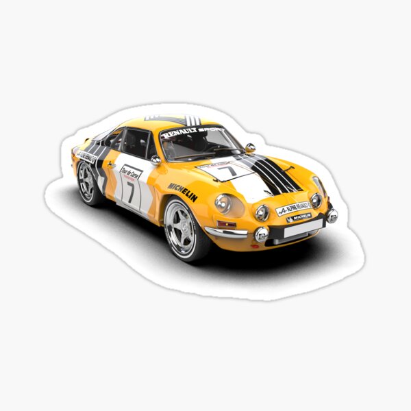 Renault Alpine A110 Stickers | Redbubble