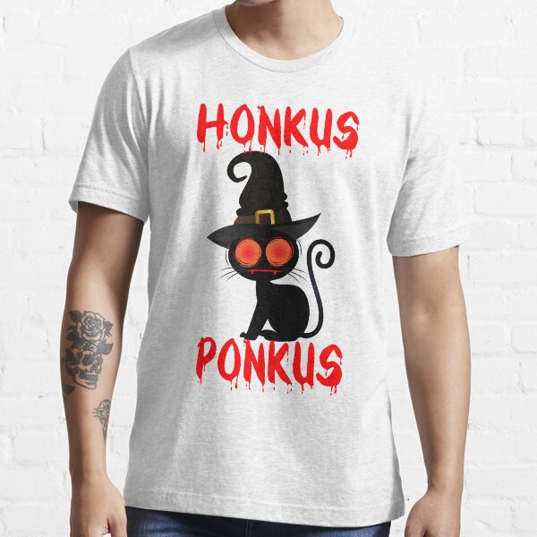 "Funny Halloween Witches Cat Cute Honkus Ponkus Gifts Premium " T-shirt ...