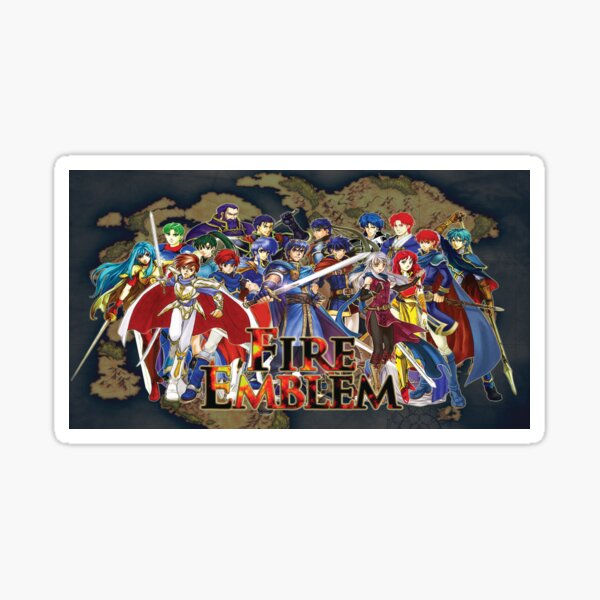 "Fire Emblem Wallpaper" Sticker for Sale by CassidyCreates | Redbubble