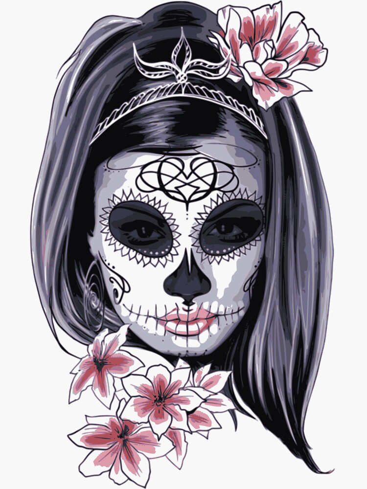 "Maria" Sticker by SiddharthaMoon | Redbubble