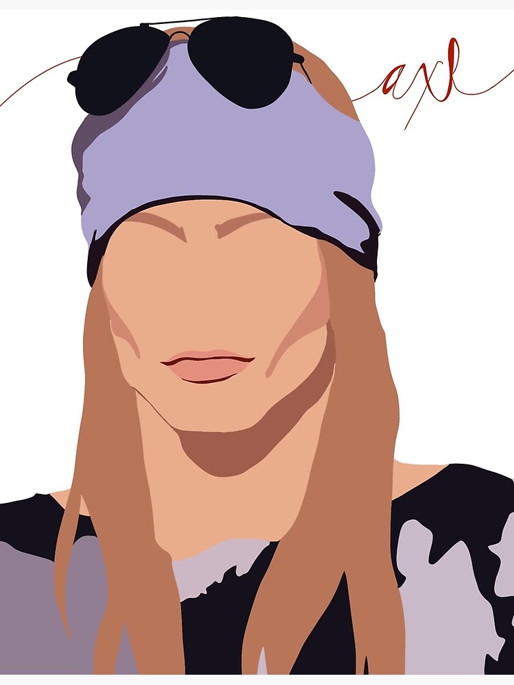 "Axl Rose" Poster by hiiambrianna | Redbubble