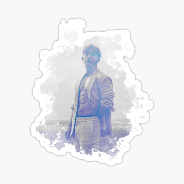 "WONHO - OPEN MIND" Sticker by chillywon | Redbubble