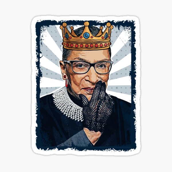 "ruth bader ginsburg quote" Sticker for Sale by sirius-12456 | Redbubble
