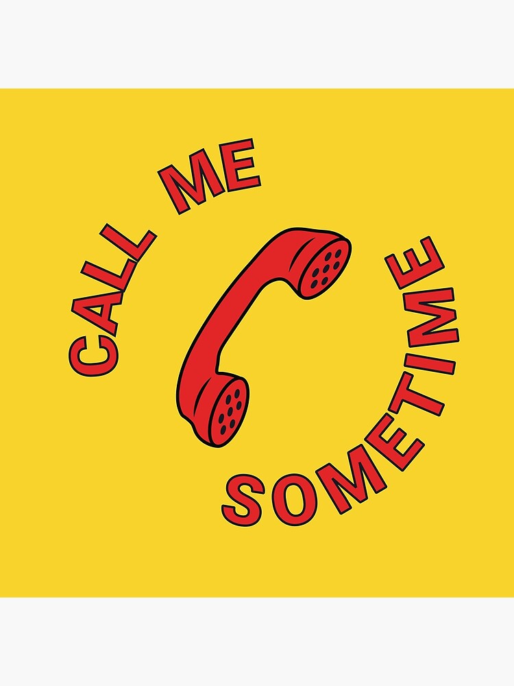 "911 - Call Me Sometime (Tyler The Creator)" Poster by Pikuseru | Redbubble