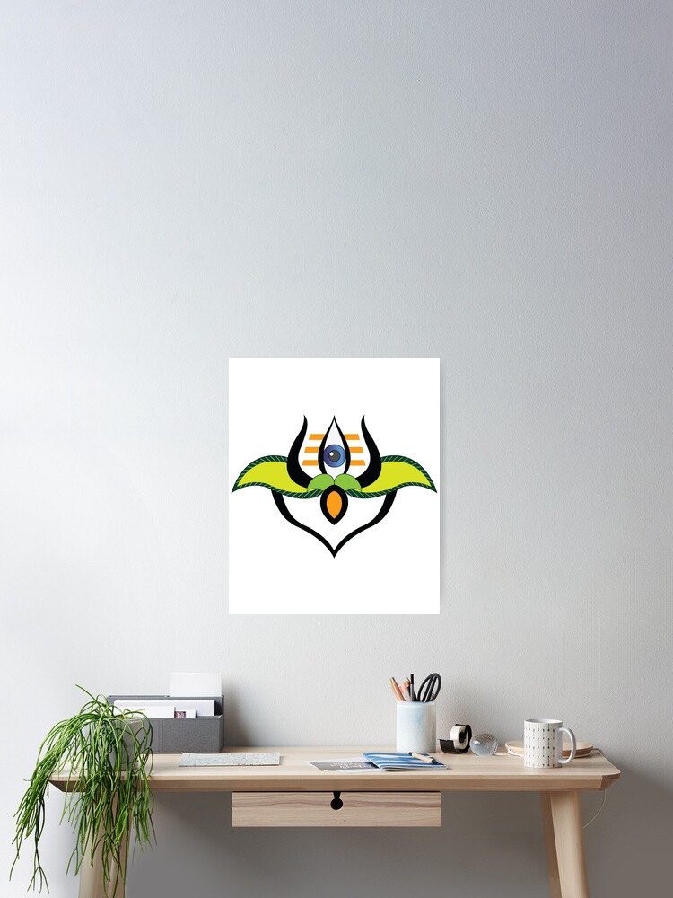 "SHIVA TRIDENT AND THIRD EYE - Mahadev Classic T-Shirt" Poster for Sale ...
