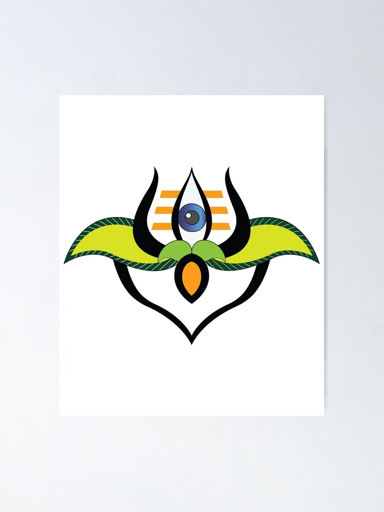 "SHIVA TRIDENT AND THIRD EYE - Mahadev Classic T-Shirt" Poster for Sale ...