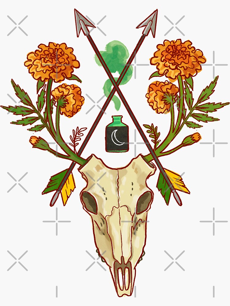 "Deadly Pattern II" Sticker by jaffajam | Redbubble