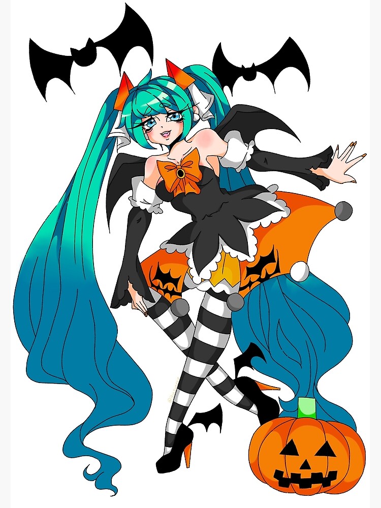 Hatsune Miku Halloween Art KAITO X RASCAL Halloween Chibi Acrylic