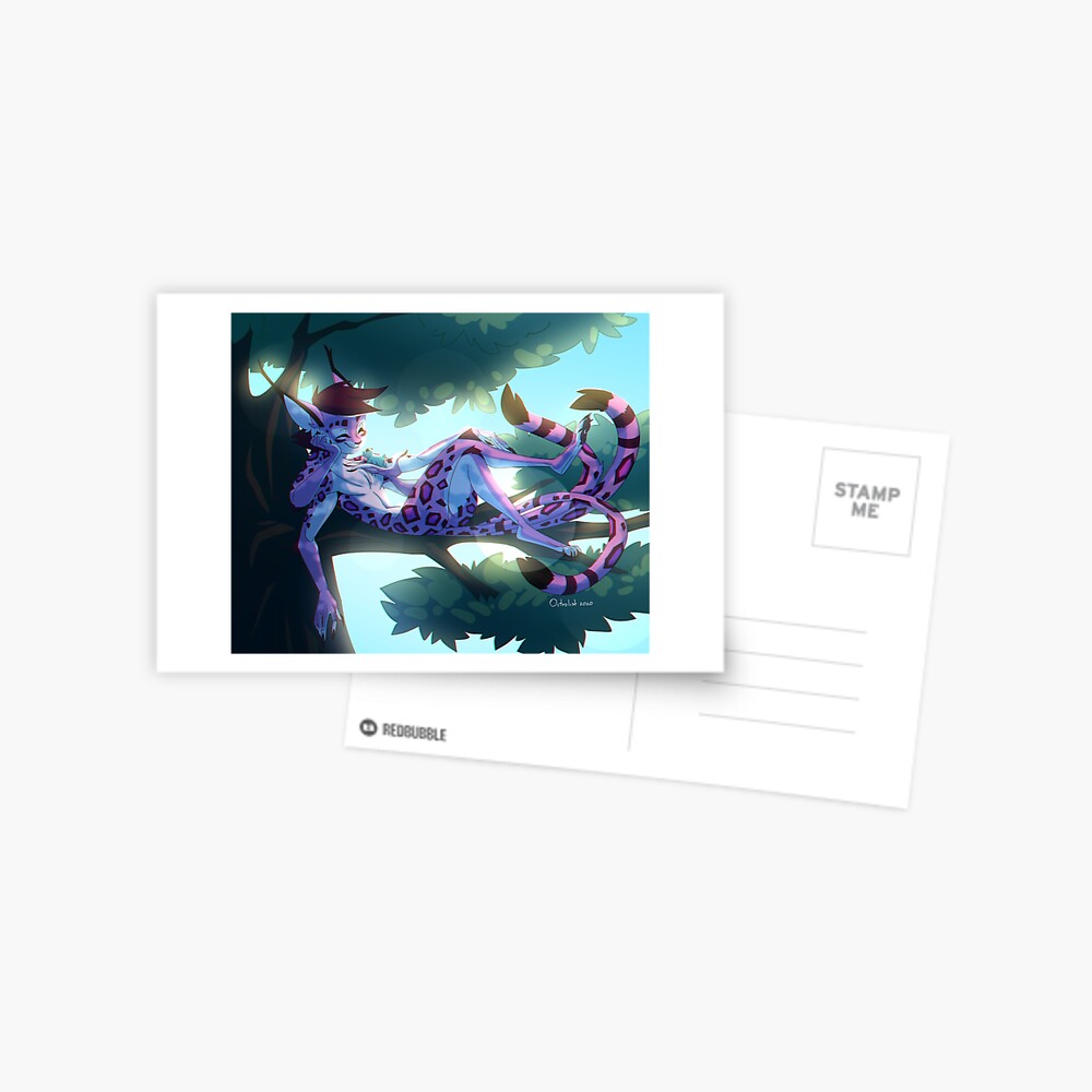 "Mega furry Kipo and Mandu resting on a tree" Poster for Sale by ...