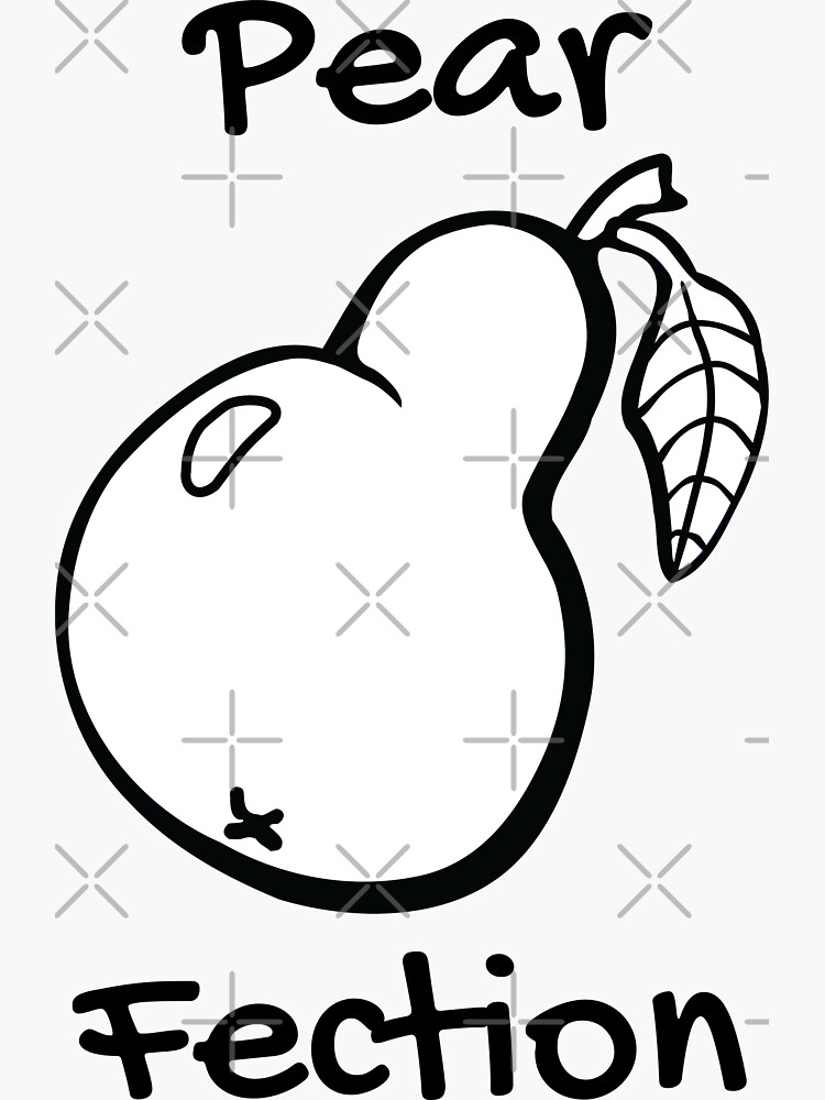 "Pear Fection" Sticker for Sale by APrettyView | Redbubble