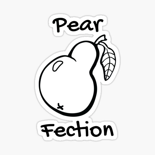 "Pear Fection" Sticker for Sale by APrettyView | Redbubble