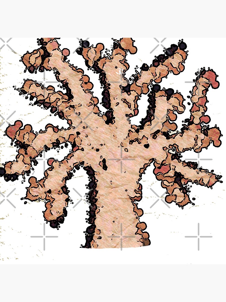 "Animated Tree" Sticker by Rameen-Ahsan98 | Redbubble