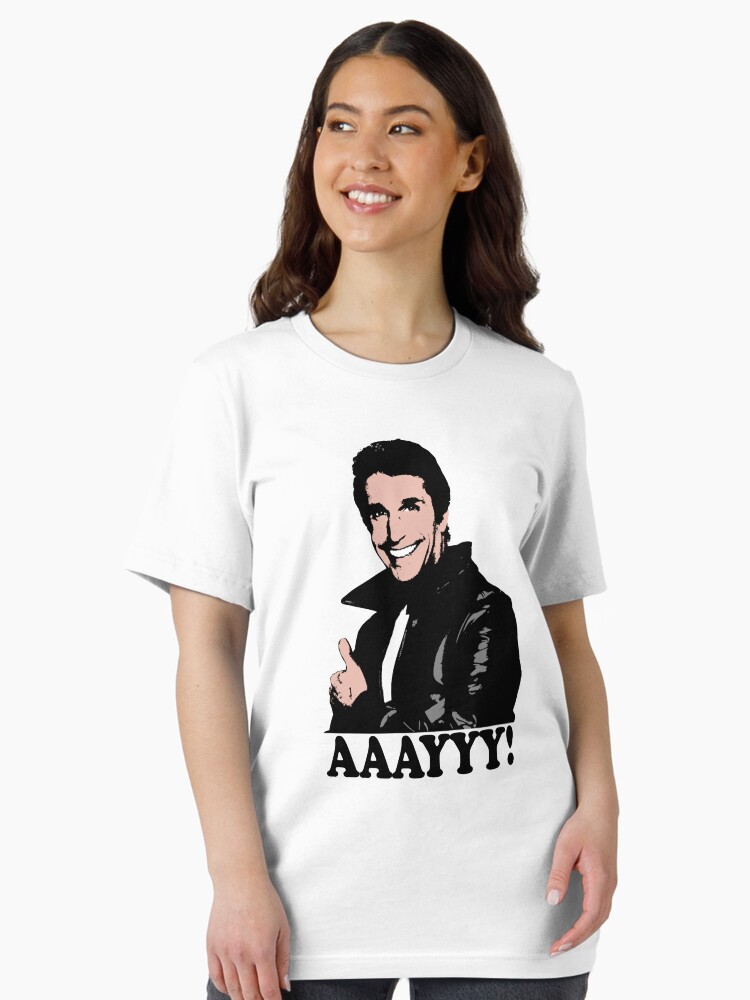 "The Fonz Happy Days Aaayyy! T-Shirt" Essential T-Shirt for Sale by ...