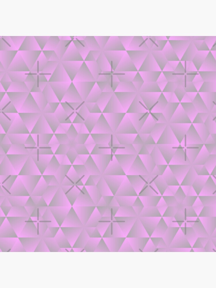 "Pink triangle design" Poster by rich-jam | Redbubble