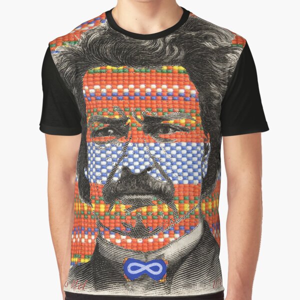 "Louis riel " T-shirt for Sale by burrowsteresa | Redbubble | beadwork ...