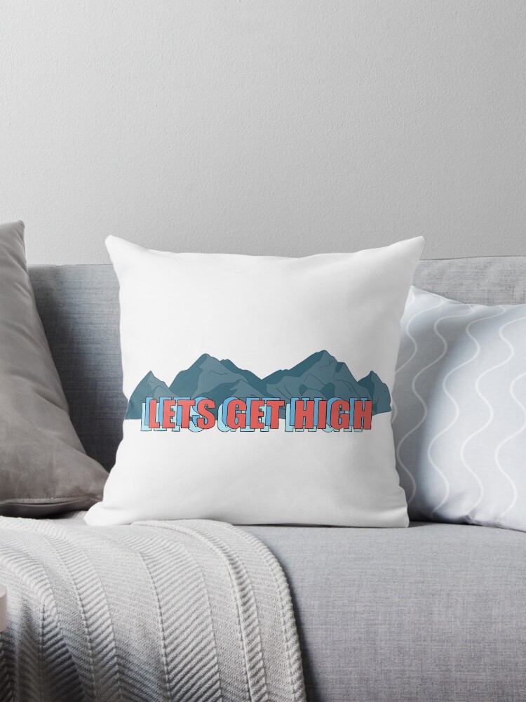 "Lets Get High Sticker" Sticker for Sale by hacetalor | Redbubble