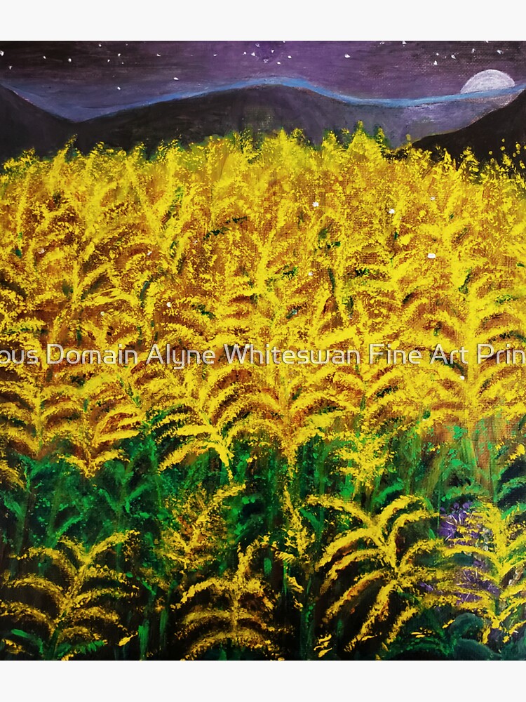 "Goldenrod" Sticker by ArleneWhiteswan | Redbubble