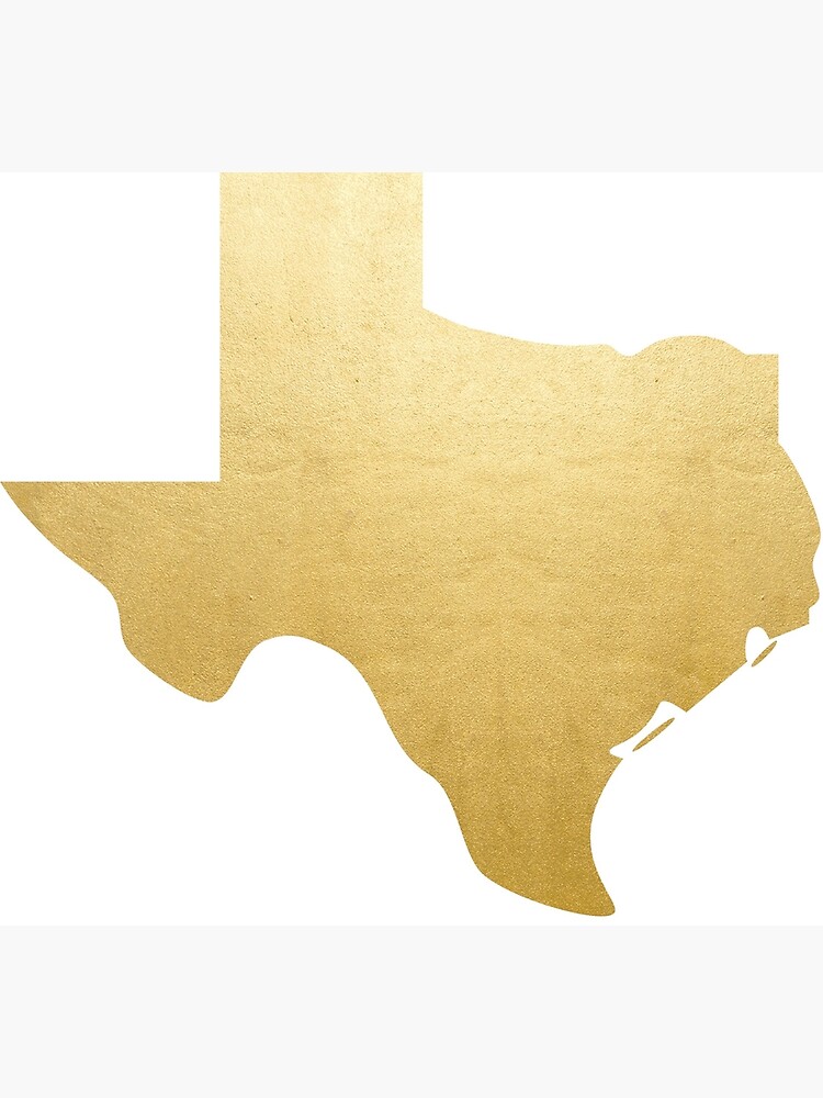 "Gold Texas" Framed Art Print for Sale by alexclementine | Redbubble