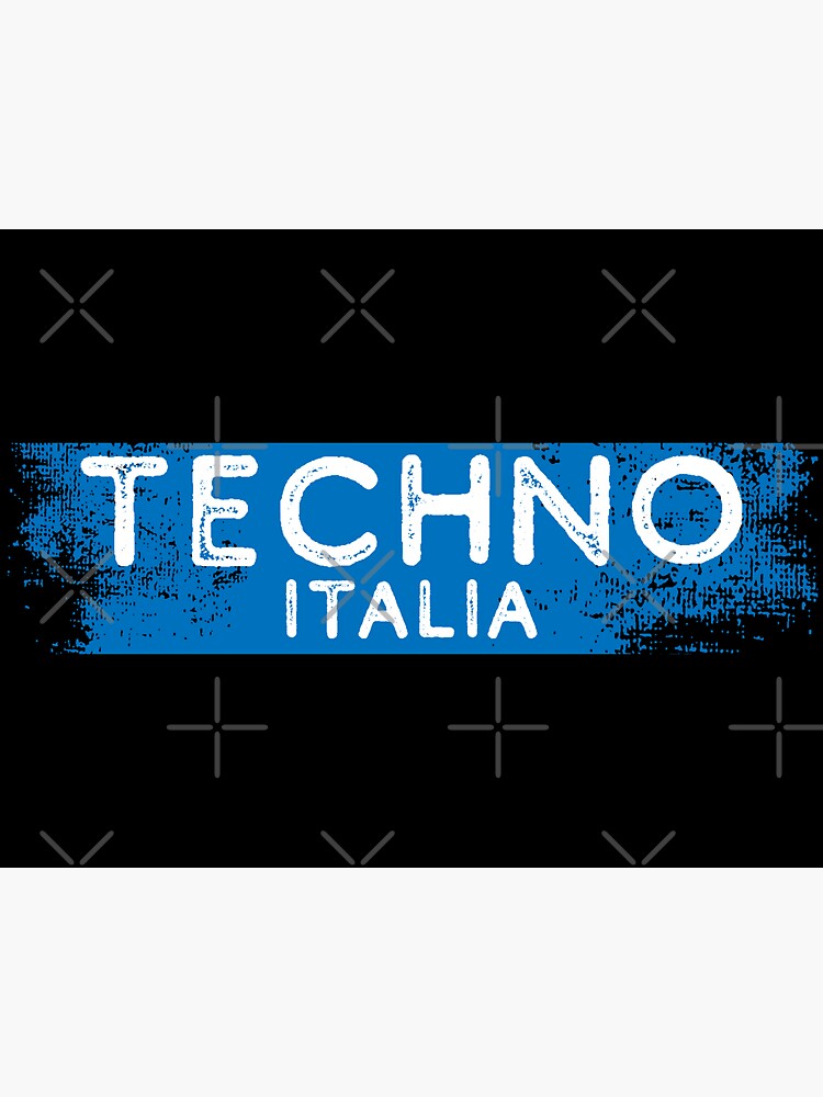 "Italian Techno - We Love Techno Variant" Sticker for Sale by ...