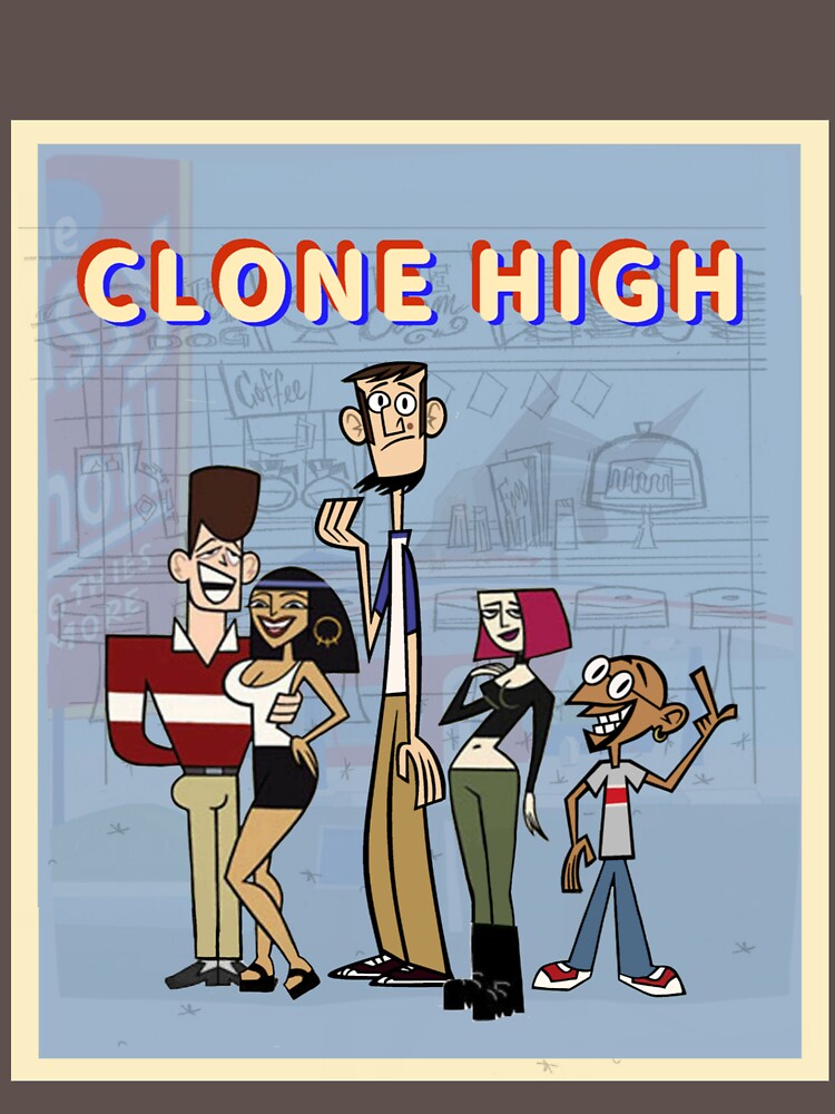 "Retro Clone High" T-shirt for Sale by COMIK-Goods | Redbubble | clone ...