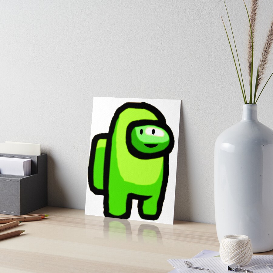"among us smile" Art Board Print for Sale by jesus79 | Redbubble