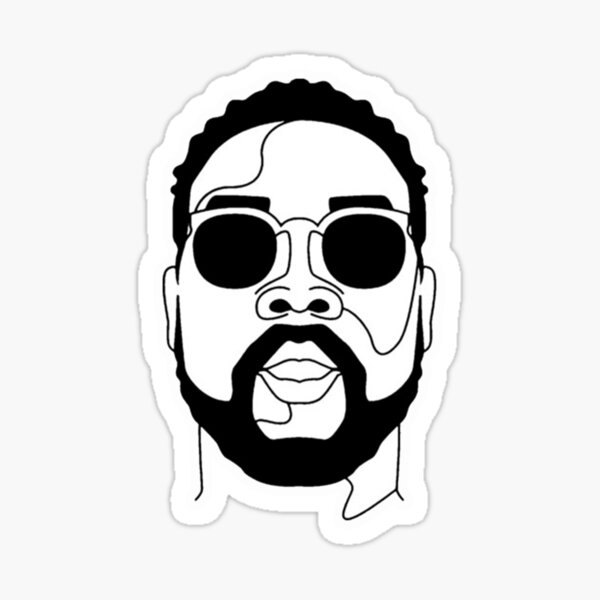 Sticker « Damso », par HipHopCulture | Redbubble