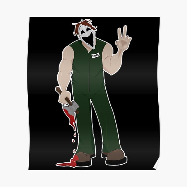 "Smile || Smiley Face Killer || Slasher || Gore || Horror" Poster by ...