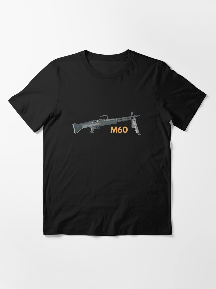 "M60 American Machine Gun" T-shirt for Sale by NorseTech | Redbubble ...