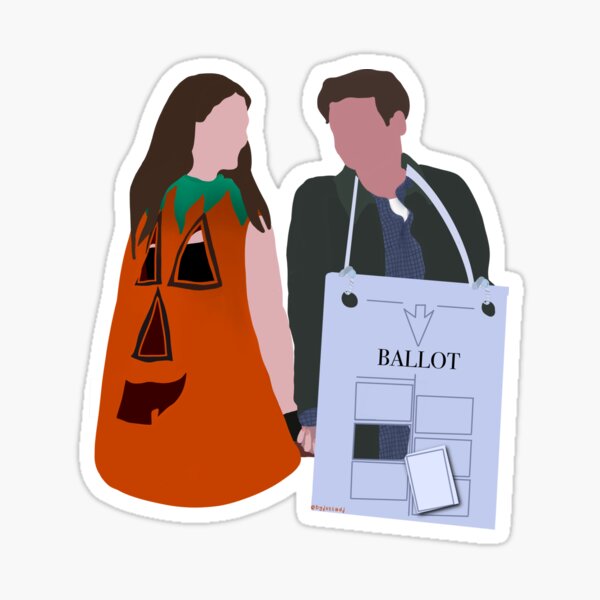 "HIMYM Halloween " Sticker by Alaurathexplora | Redbubble