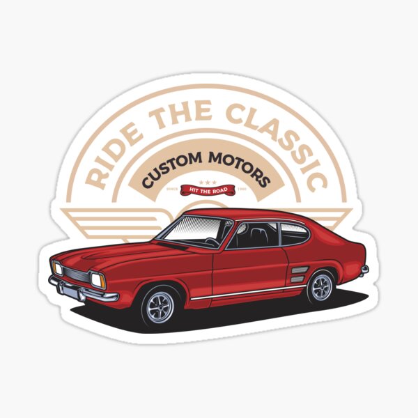 "Classic Vintage Diecast Car Custom - Diecast Design " Sticker for Sale ...