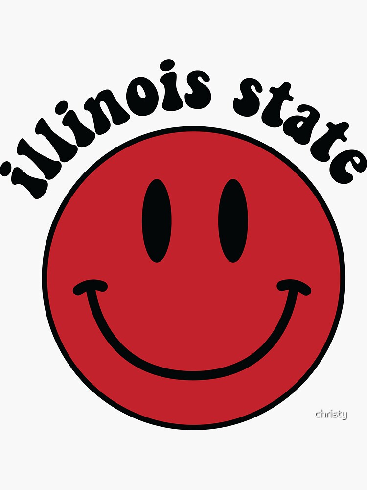 "Illinois State Sticker" Sticker for Sale by christy | Redbubble