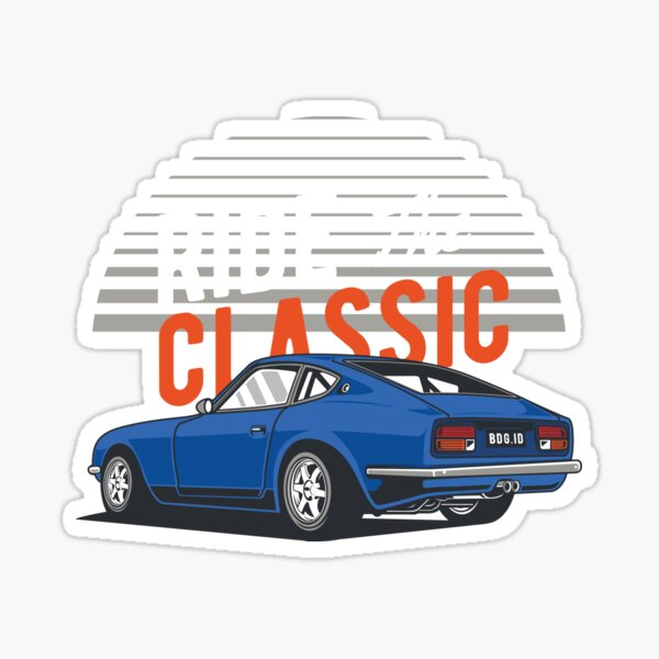 "Ride The Classic Vintage Diecast Car - Diecast Design" Sticker for ...