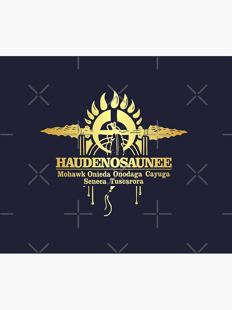 "Haudenosaunee 2 (NA)" Throw Blanket by curranmorgan | Redbubble