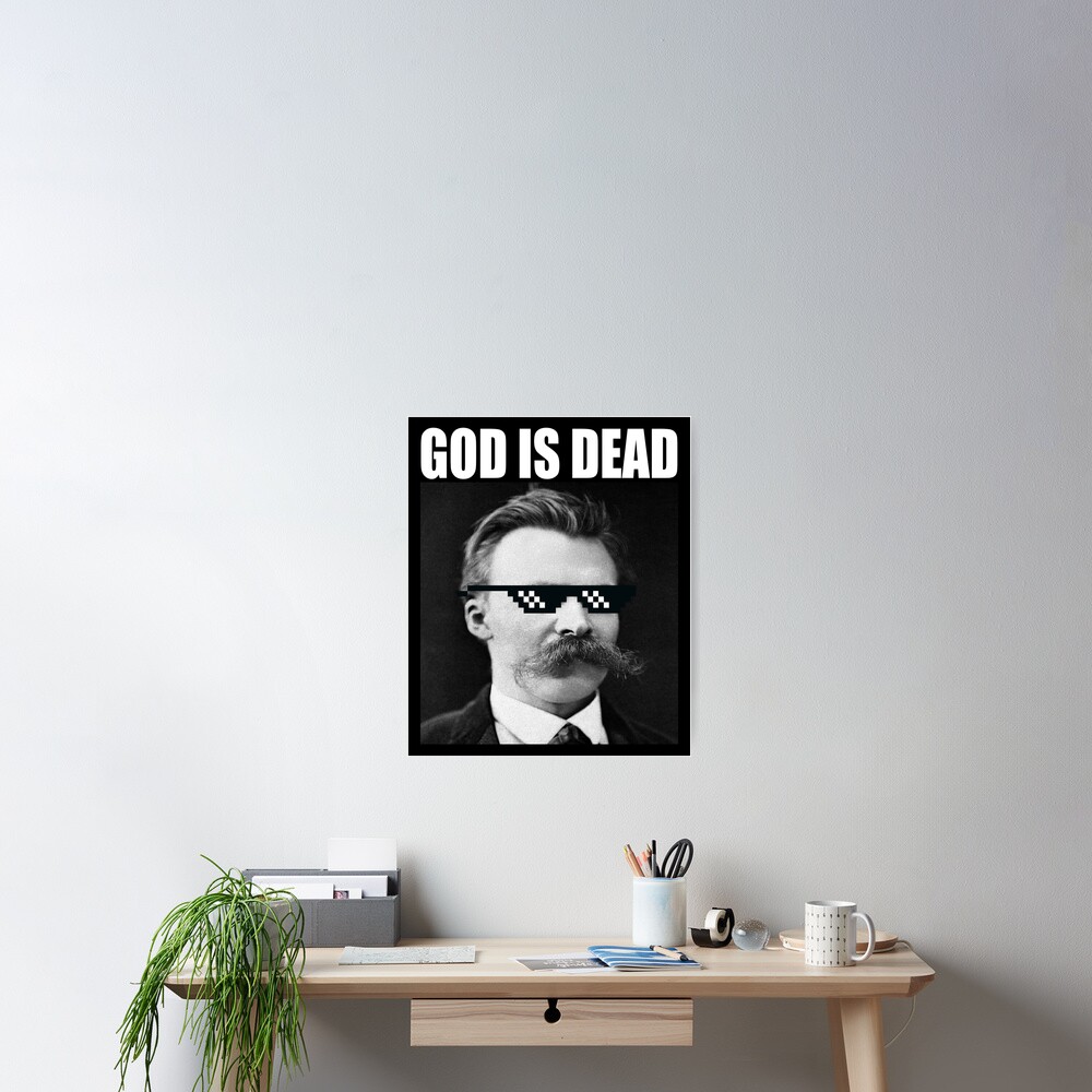 "Friedrich Nietzsche | God is Dead | God is dead | Funny sunglasses ...