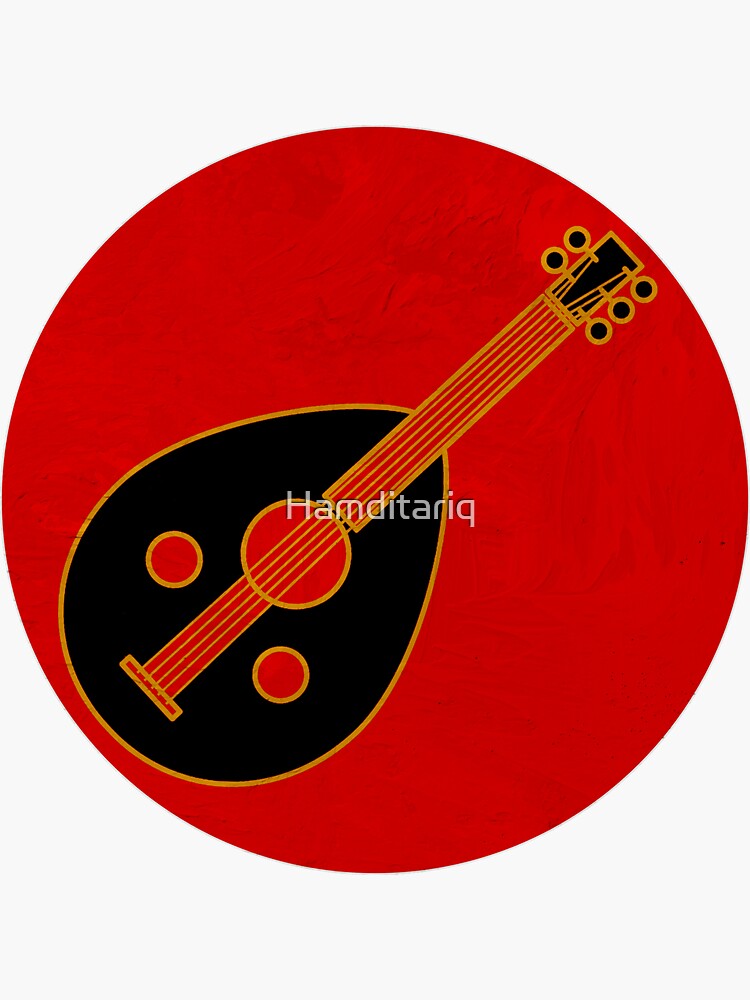 "arabic oud " Sticker for Sale by Hamditariq | Redbubble