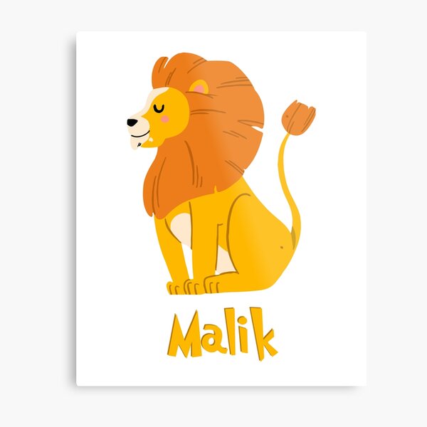Malik Metal Prints | Redbubble