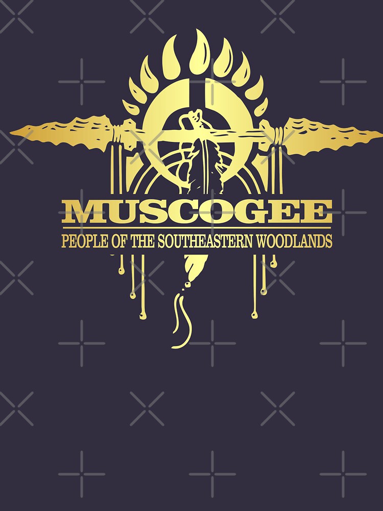 "Muscogee (NA)" T-shirt for Sale by curranmorgan | Redbubble | creek ...