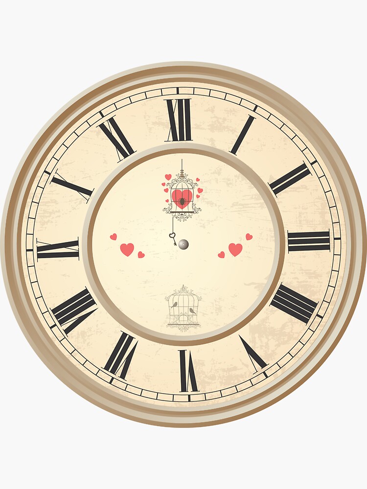 "Time Clock " Sticker by work-hard | Redbubble